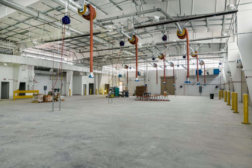 Navy Forklift Rework Facility | Varco Pruden